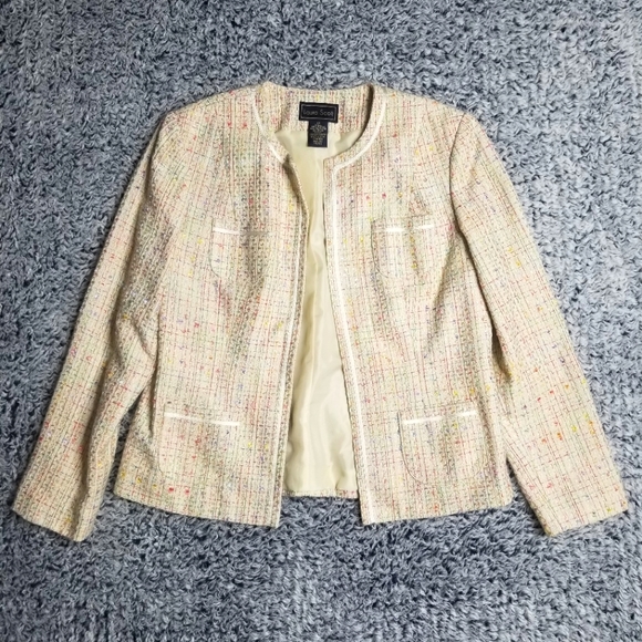 Laura Scott | Jackets & Coats | Laura Scott Pastel Speckled Vintage ...